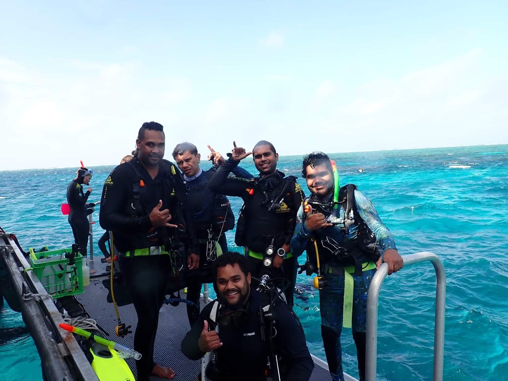 Indigenous Ranger Dive Training - GBR Biology